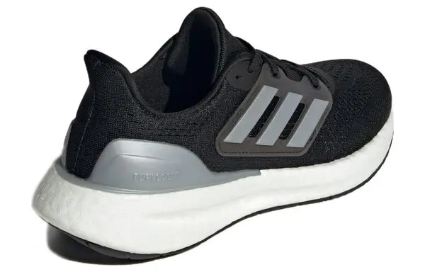 Adidas Pureboost 23 Wide Sneakers - Core Black/silver Metallic/carbon
