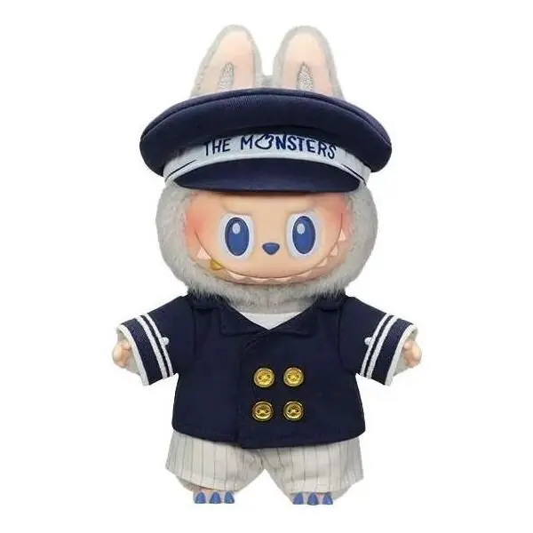 POP MART The Monsters Labubu De Vliegende Series Captain Hanging Card 'vinyl Plush - Multi-color
