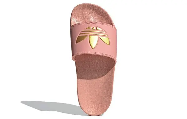 Adidas Adilette Lite Slides - Pink/gold