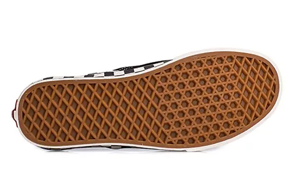 VANS Classic Slip-on Sidewall Check Sneakers - Black