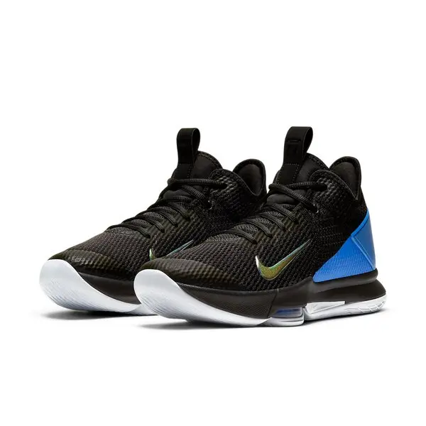 Nike Lebron Witness 4 Ep High Top Sneakers - Black/blue/white