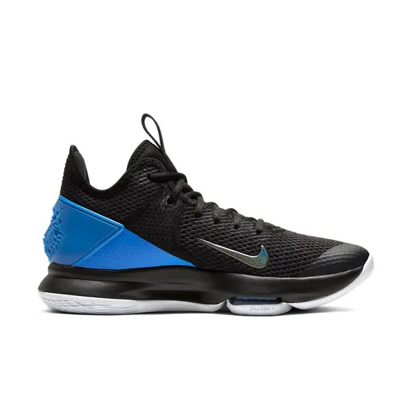 Nike Lebron Witness 4 Ep High Top Sneakers - Black/blue/white