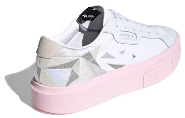 Adidas Sleek Super Platform Sneakers - White