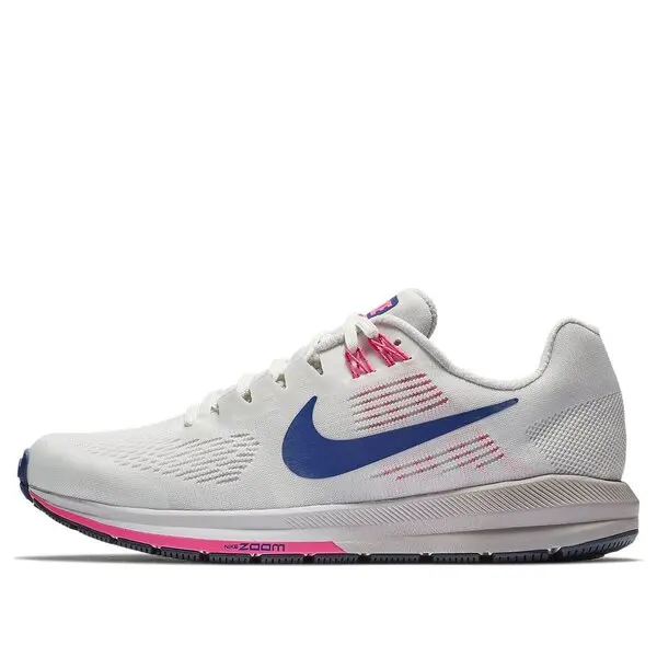 Nike Zoom Structure 21 - White/pink/blue
