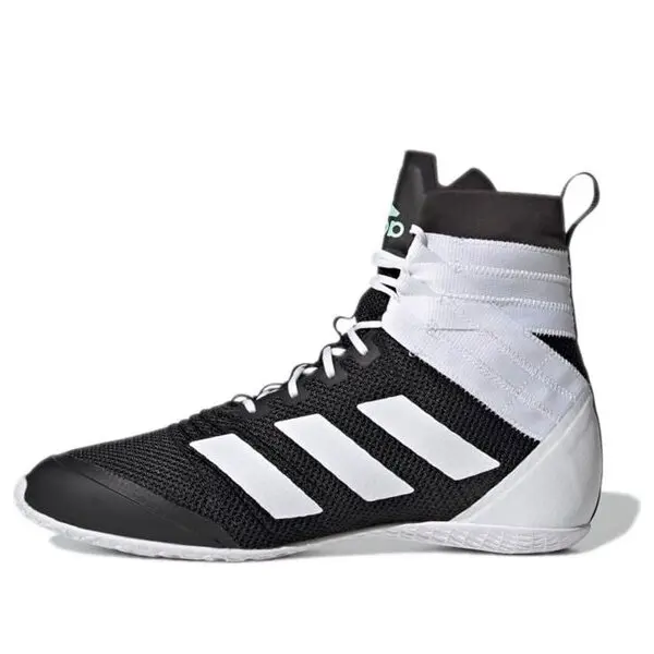 Adidas Speedex 18 Boxing Shoes - Black/white