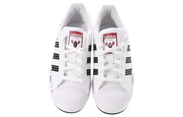 Adidas Philip Colbert X Superstar 'save The Lobster' Sneakers