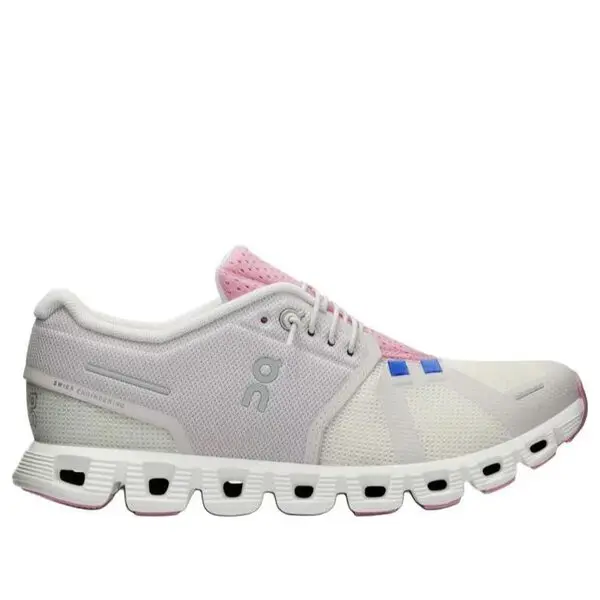 On Cloud 5 "ivory Blossom" Performance Running Shoes - Ivory/blossom