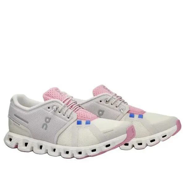 On Cloud 5 "ivory Blossom" Performance Running Shoes - Ivory/blossom
