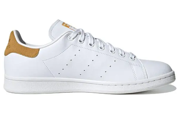 Adidas Stan Smith Sneakers - Cloud White/cloud White/collegiate Gold