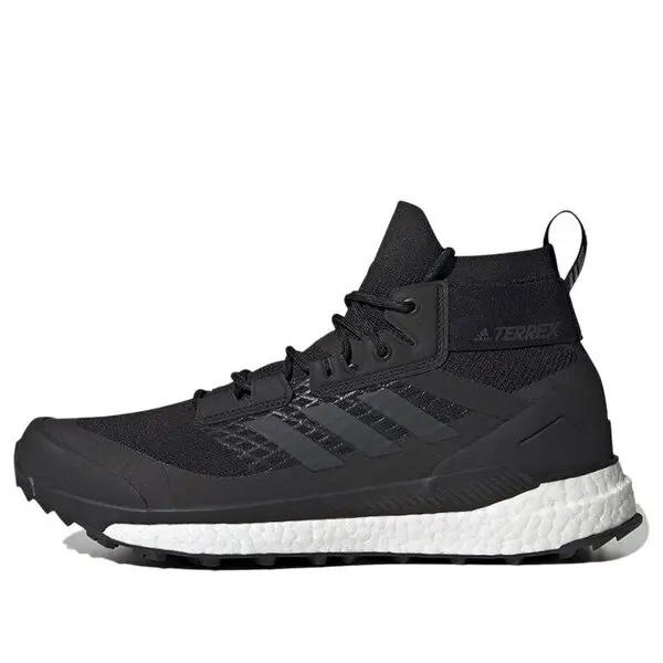 Adidas Free Hiker Primeblue High Top Sneakers - Core Black/carbon/core Black