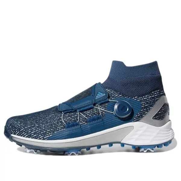 Adidas Zg21 Motion Primegreen Boa Mid Golf Shoes - Navy Blue