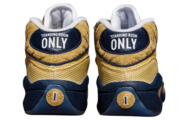 REEBOK Question Mid Ebc 'rucker Park' Sneakers - Goldyellowgold/black/white