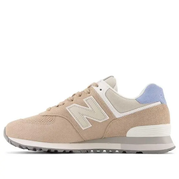 NEW BALANCE 574 "brown" Sneakers - Light Brown/light Blue