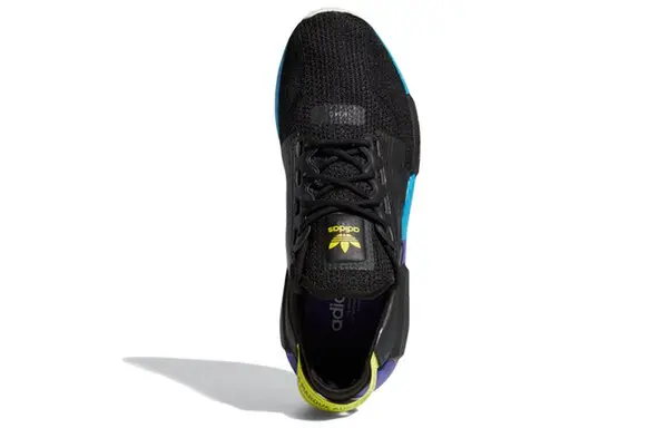 Adidas Nmd_r1 V2 'carbon Shock Yellow' Sneakers - Black