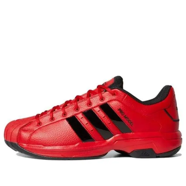 Adidas Pro Model 2g Low "scarlet - Red/black