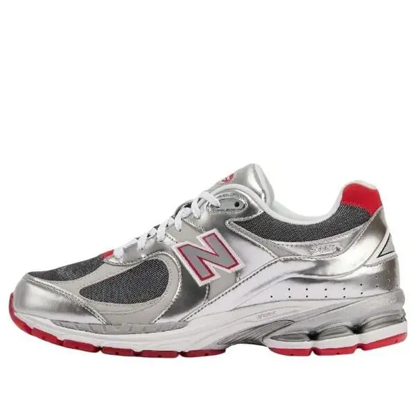 NEW BALANCE X Dtlr 2002r "tinsel - Silver/red/white
