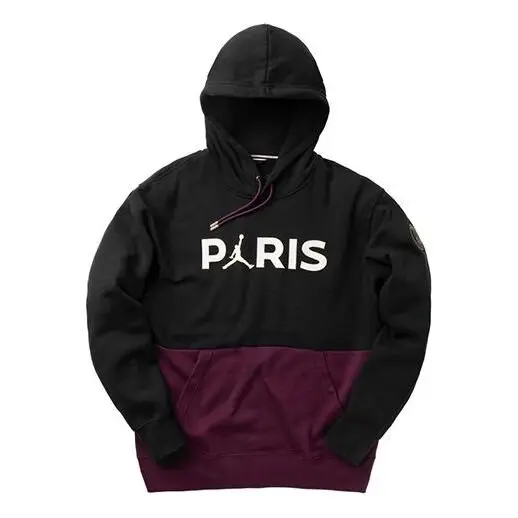 JORDAN Paris Saint-germain Fleece Pullover Hoodie