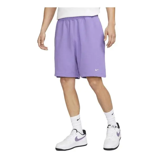 Nike Solo Swoosh Shorts - Purple