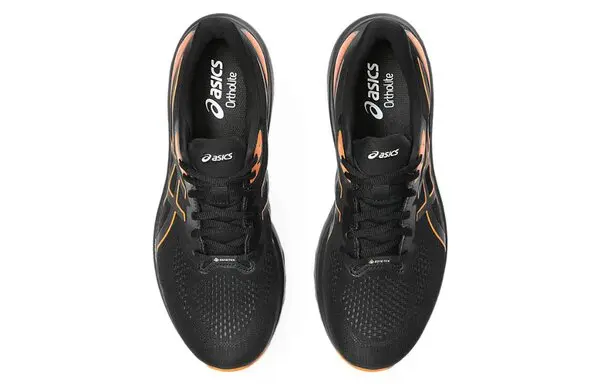 Asics Gt-1000 12 Gore-tex Sneakers - Black/bright Orange