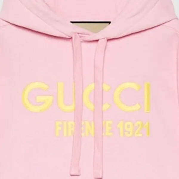 Gucci Embroidered Cotton Hooded Sweatshirt