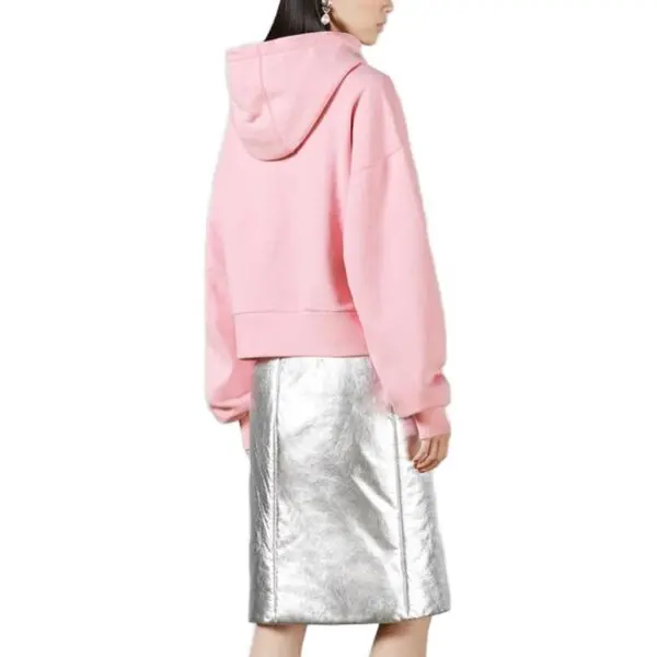 Gucci Embroidered Cotton Hooded Sweatshirt