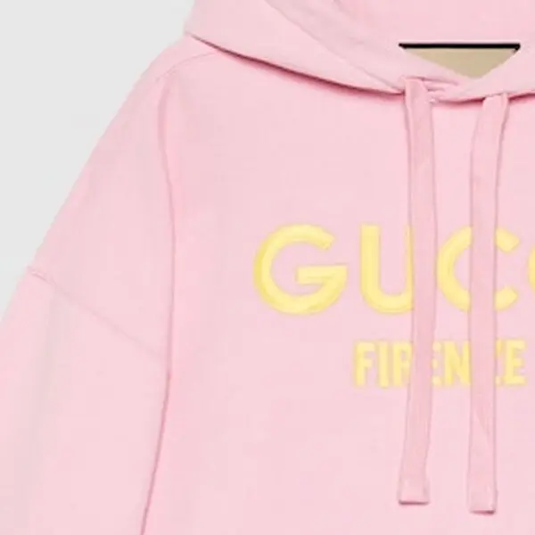 Gucci Embroidered Cotton Hooded Sweatshirt
