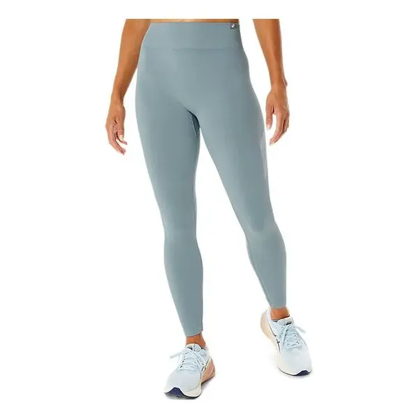 Asics Nagino Flex Seamless Leggings 'light Steel - Grey/white