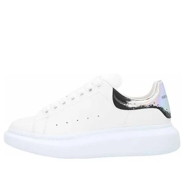 Alexander McQueen Oversized Sneakers - White/black/silver
