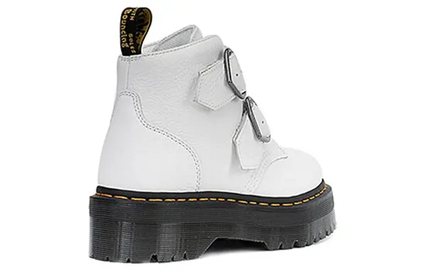 Dr. Martens Devon Heart Leather Platform Boots