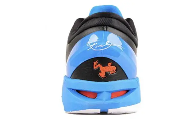 Nike Zoom Kobe 7 System Basketball Sneakers - Blue/white/orange