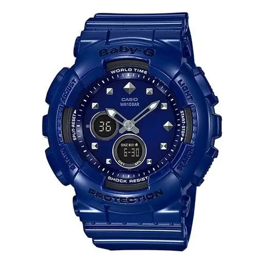 Casio Baby-g Ba-125-2a Water Resistant Watch - Blue