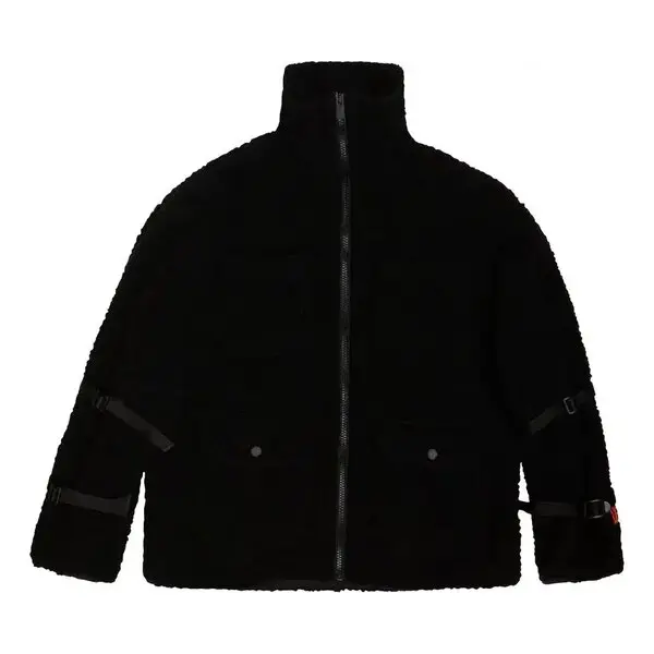 Heron Preston Fleece Zip-up Jacket
