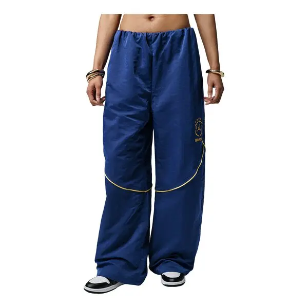 JORDAN Old Royal Yellow Pulse" Tunnel Pants - Old Royal/yellow Pulse