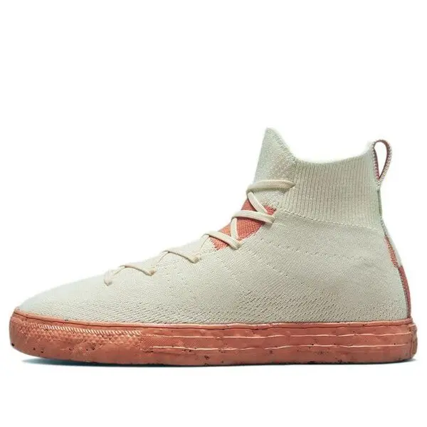 CONVERSE Chuck Taylor All Star Crater Knit Renew High Top Sneakers - Cream