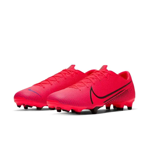 Nike Mercurial Vapor 13 Academy Mg Soccer Cleats - Red/black
