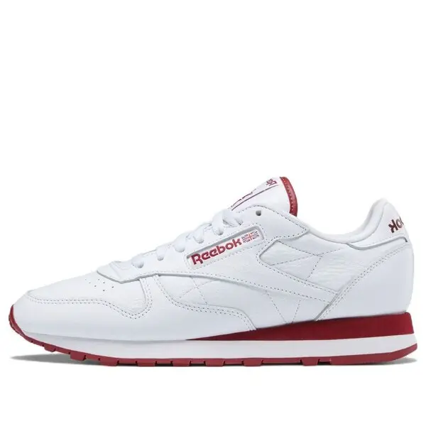 REEBOK Classic Leather Sneakers - White/red