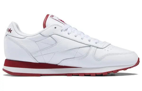 REEBOK Classic Leather Sneakers - White/red