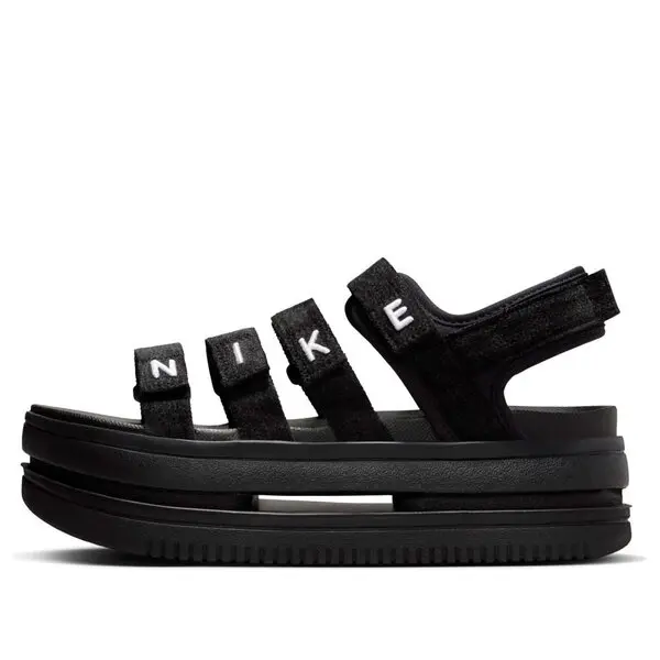 Nike Icon Classic Se Platform Sandals - Black