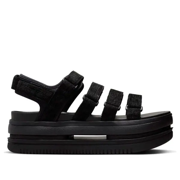 Nike Icon Classic Se Platform Sandals - Black