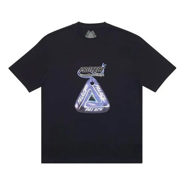 PALACE Mad Maximum Masked Figure Print T-shirt - Black