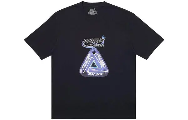 PALACE Mad Maximum Masked Figure Print T-shirt - Black