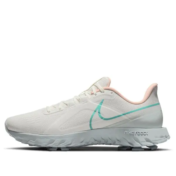 Nike React Infinity Pro Golf Shoes - Creamyellow/silver