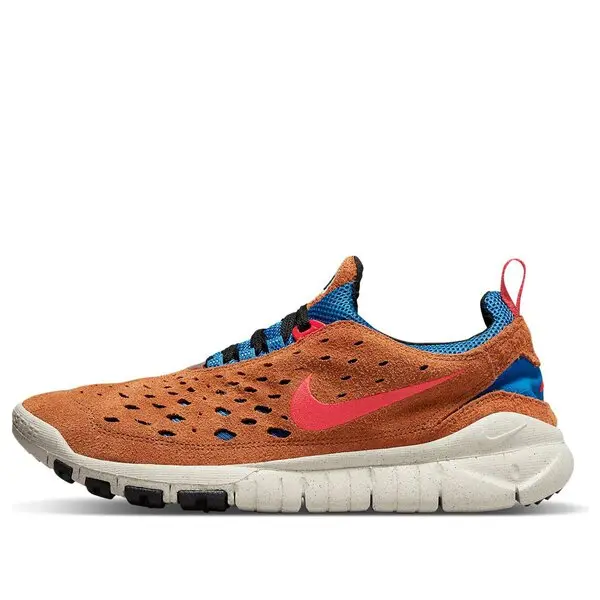 Nike Free Run Trail Sneakers - Brown/red