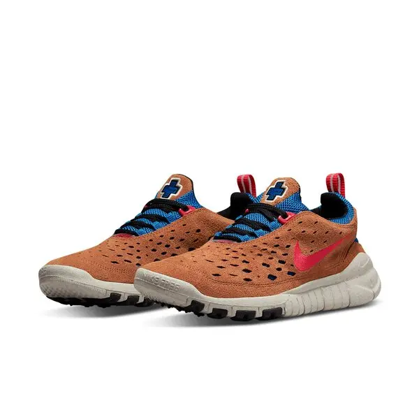 Nike Free Run Trail Sneakers - Brown/red