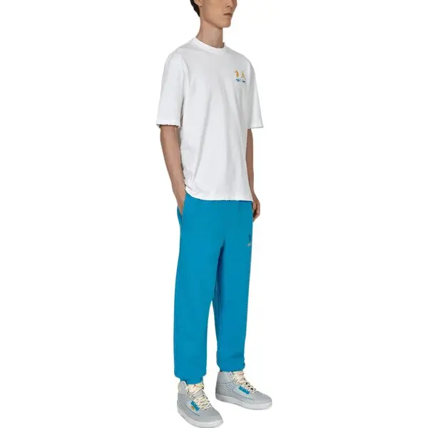 JORDAN X Union La Sweatpants - Blue