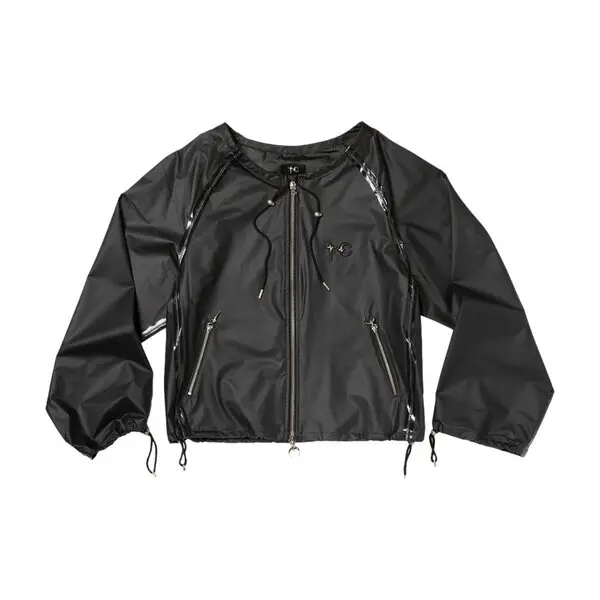 THUG CLUB Seam Sealed Taped Line Jacket - Black