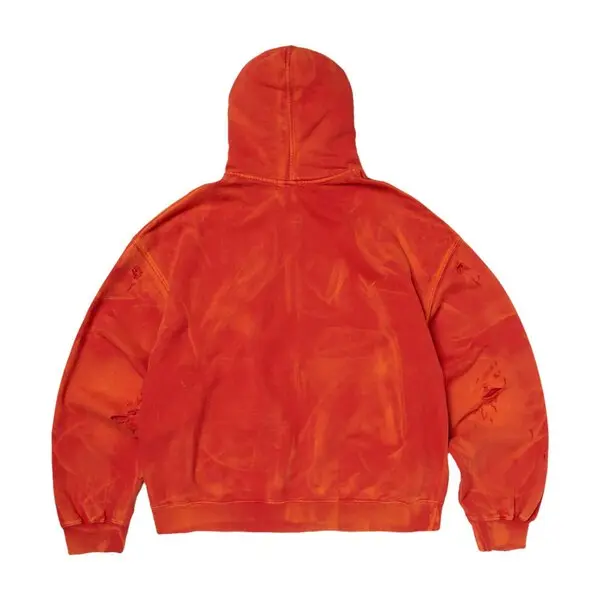 THUG CLUB Two Tone Washed Zip-up Hoodie