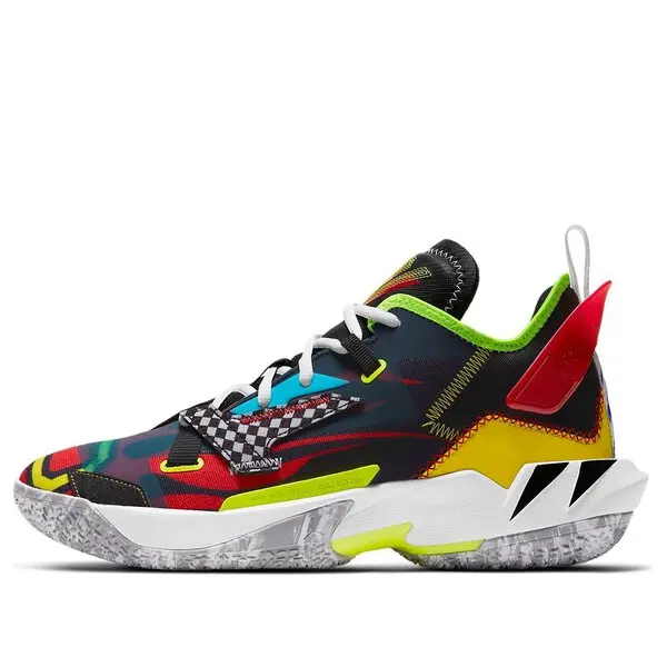 JORDAN Air Why Not Zer0.4 Marathon Sneakers - Black/blue/red