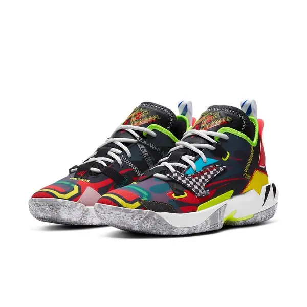 JORDAN Air Why Not Zer0.4 Marathon Sneakers - Black/blue/red