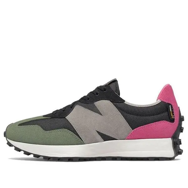 NEW BALANCE 327 Sneakers - Black/green/purple
